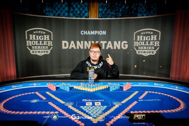 Super High Roller Series - Danny Tang wygrywa event Short Deck ...